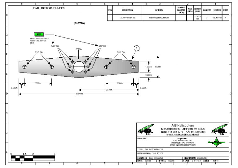 Plans Built Helicopter - AW95 Homebuilt Helicopter - Redback Aviation ...