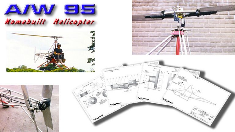 Plans Built Helicopter - AW95 Homebuilt Helicopter - Redback Aviation ...