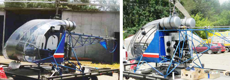 History Of Harold Emigh Helicom Commuter II-A Helicopter Kit