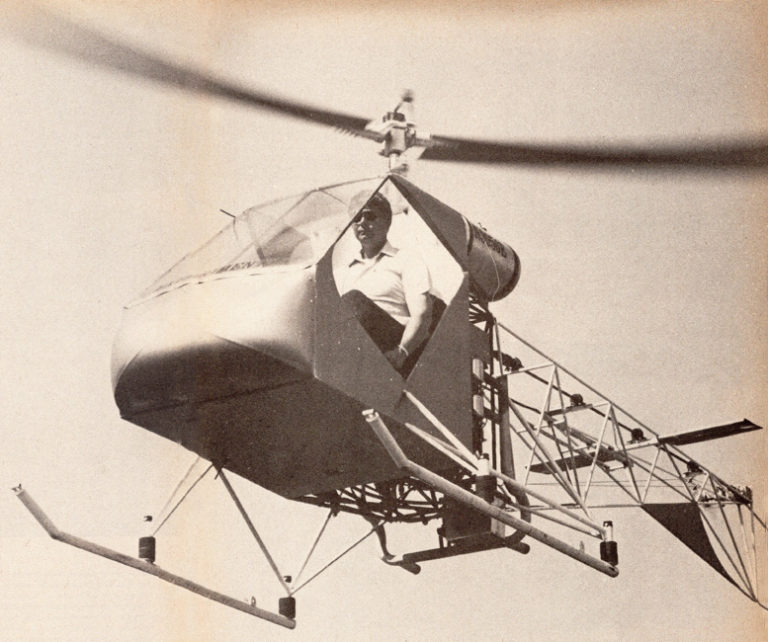 History Of Harold Emigh Helicom Commuter II-A Helicopter Kit