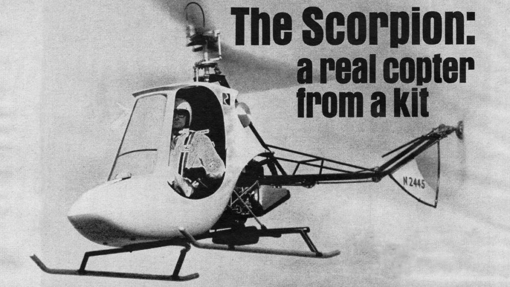 Rotorway Scorpion 133 Helicopter Kit - Redback Aviation Home Built ...