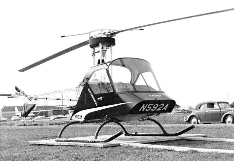 Test Flying The Scheutzow Bee Helicopter - Redback Aviation